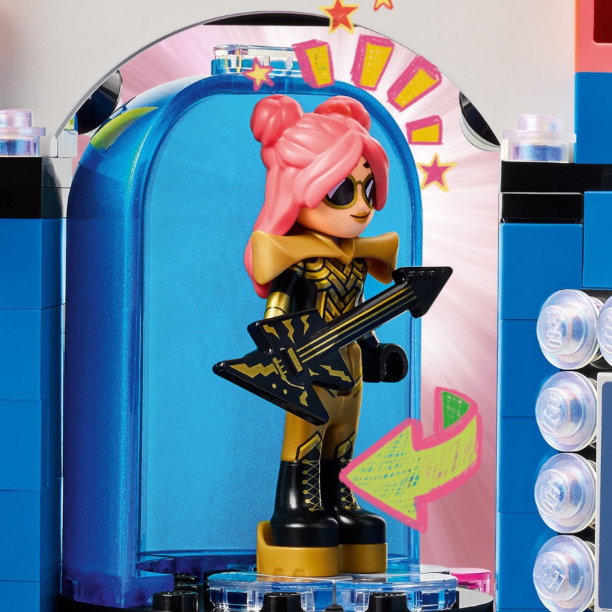 LEGO 42616 Friends Heartlake City Music Talent Show Building Toy Set