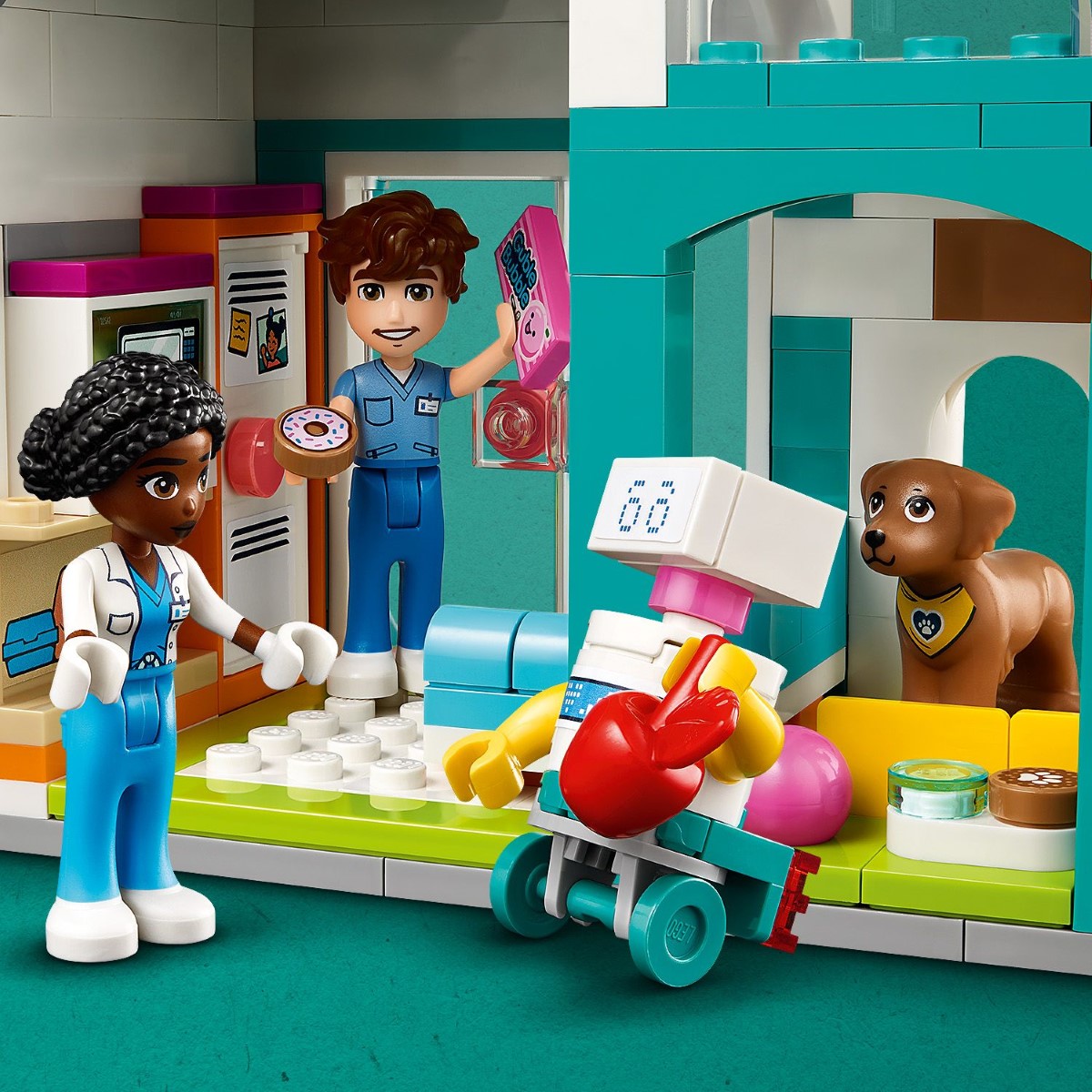 LEGO 42621 Friends Heartlake City Hospital Building Toy Set