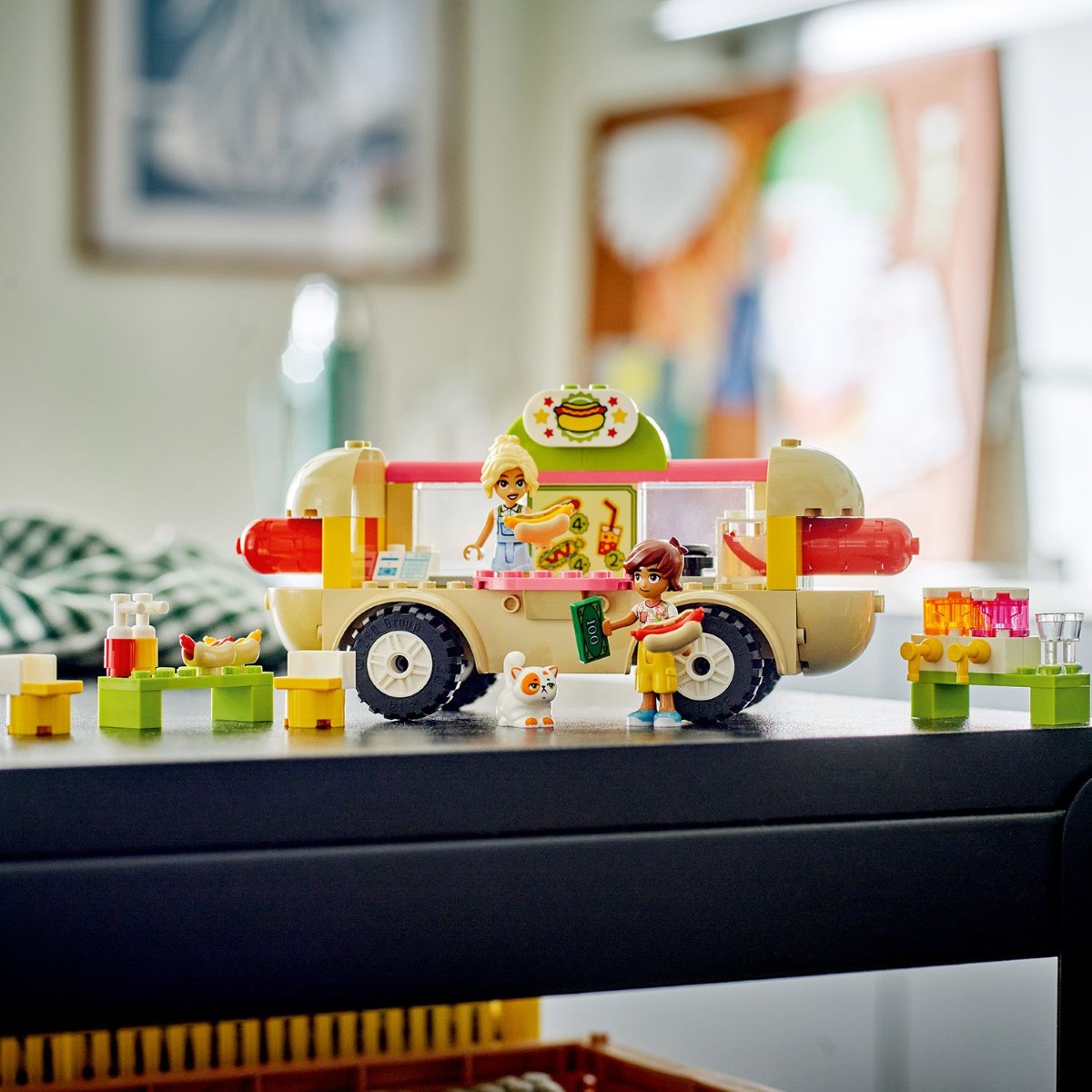 LEGO 42633 Friends Hot Dog Food Truck Building Toy Set