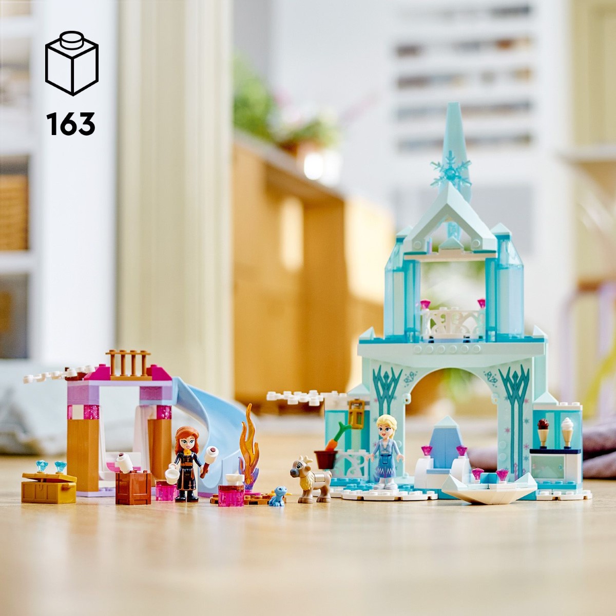 LEGO 43238 Disney Elsa Frozen Castle Building Toy Set