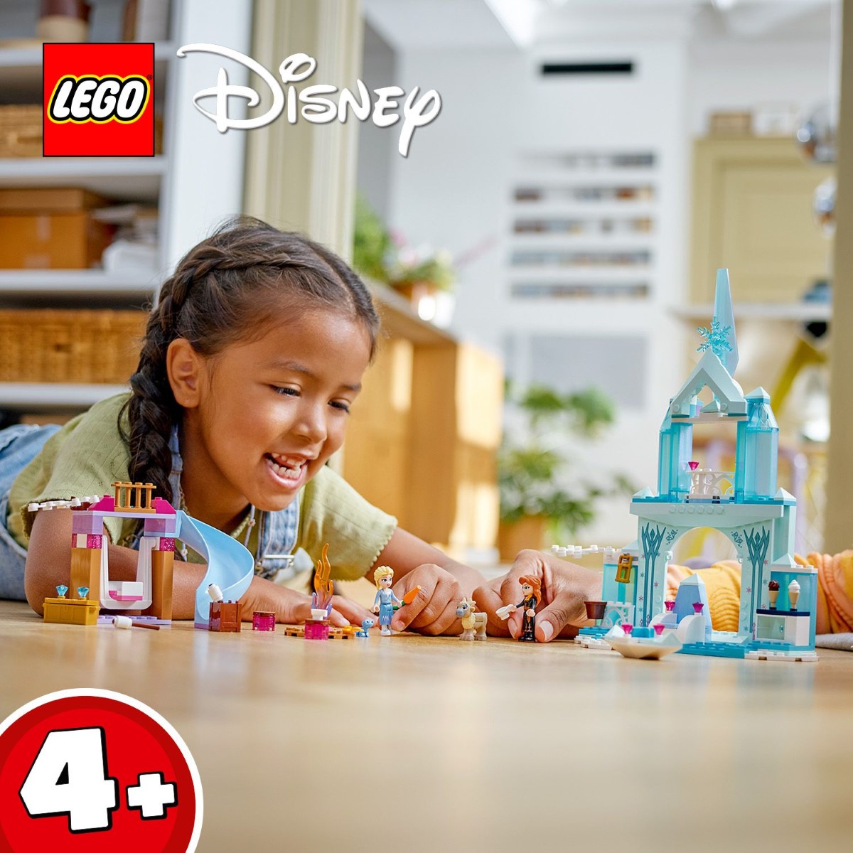 LEGO 43238 Disney Elsa Frozen Castle Building Toy Set