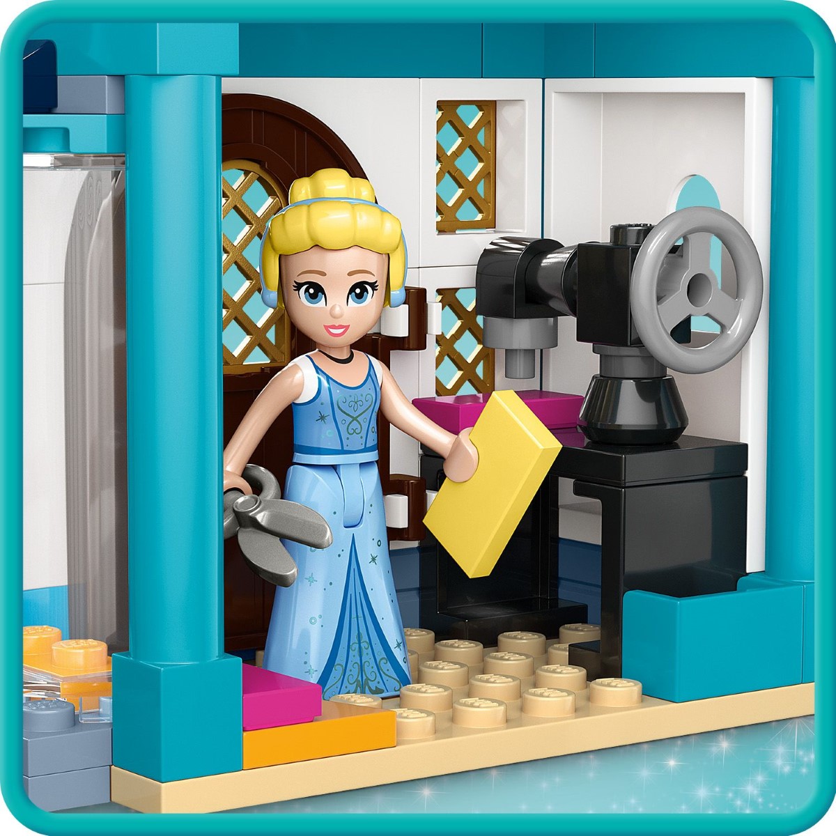 LEGO 43246 Disney Princess Market Adventure Building Toy Set