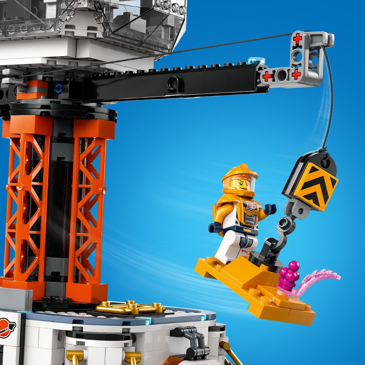 LEGO 60434 City Space Base and Rocket Launchpad Building Toy Set