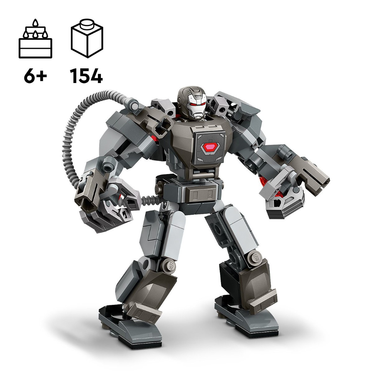 LEGO 76277 Marvel War Machine Mech Armor Building Toy Set