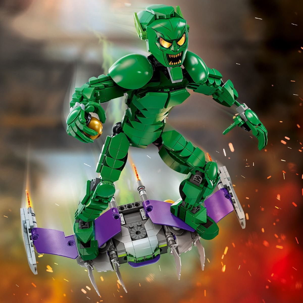 LEGO 76284 Marvel Green Goblin Construction Figure Building Toy Set
