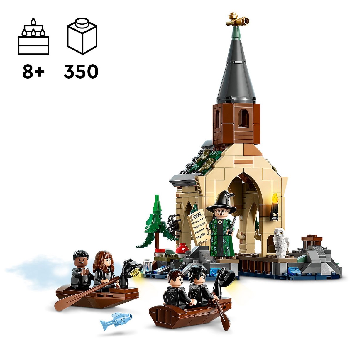 LEGO 76426 Harry Potter Hogwarts Castle Boathouse Building Toy Set