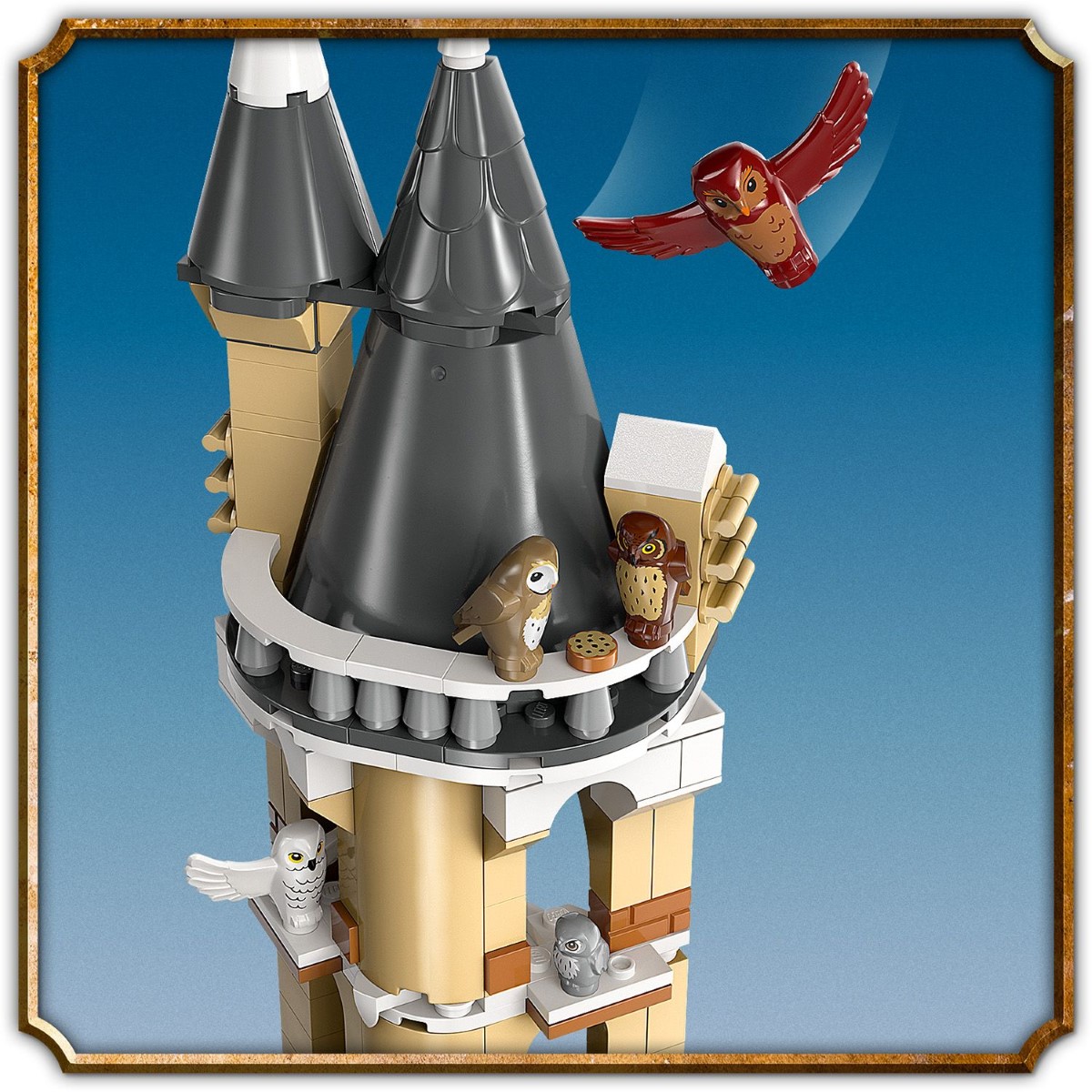 LEGO 76430 Harry Potter Hogwarts Castle Owlery Building Toy Set