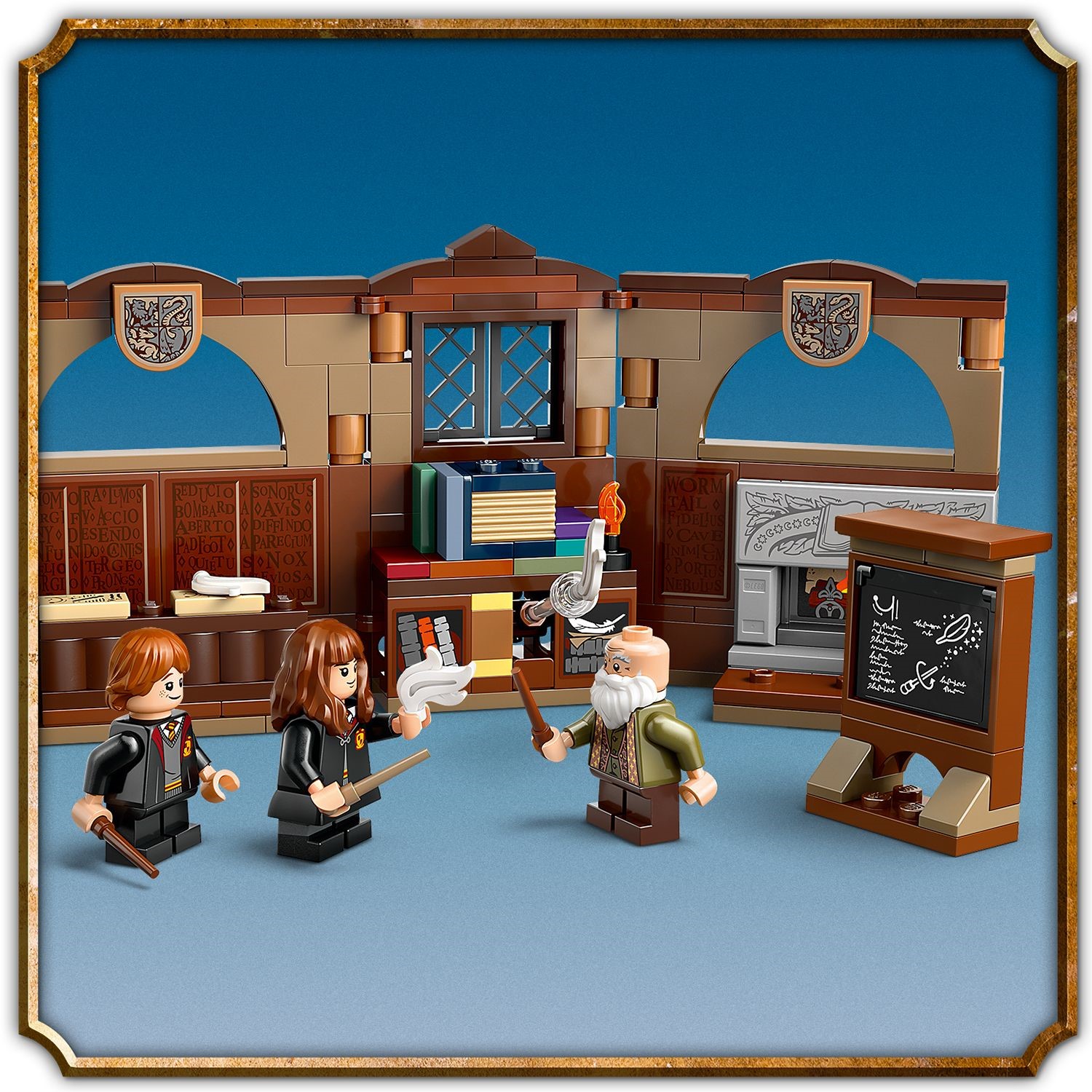 LEGO 76442 Harry Potter Hogwarts Castle: Charms Class Building Toy Set ...