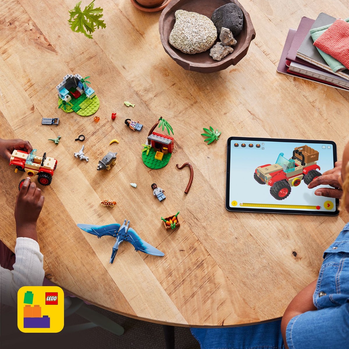 LEGO 76963 Jurassic World Baby Dinosaur Rescue Center Building Toy Set