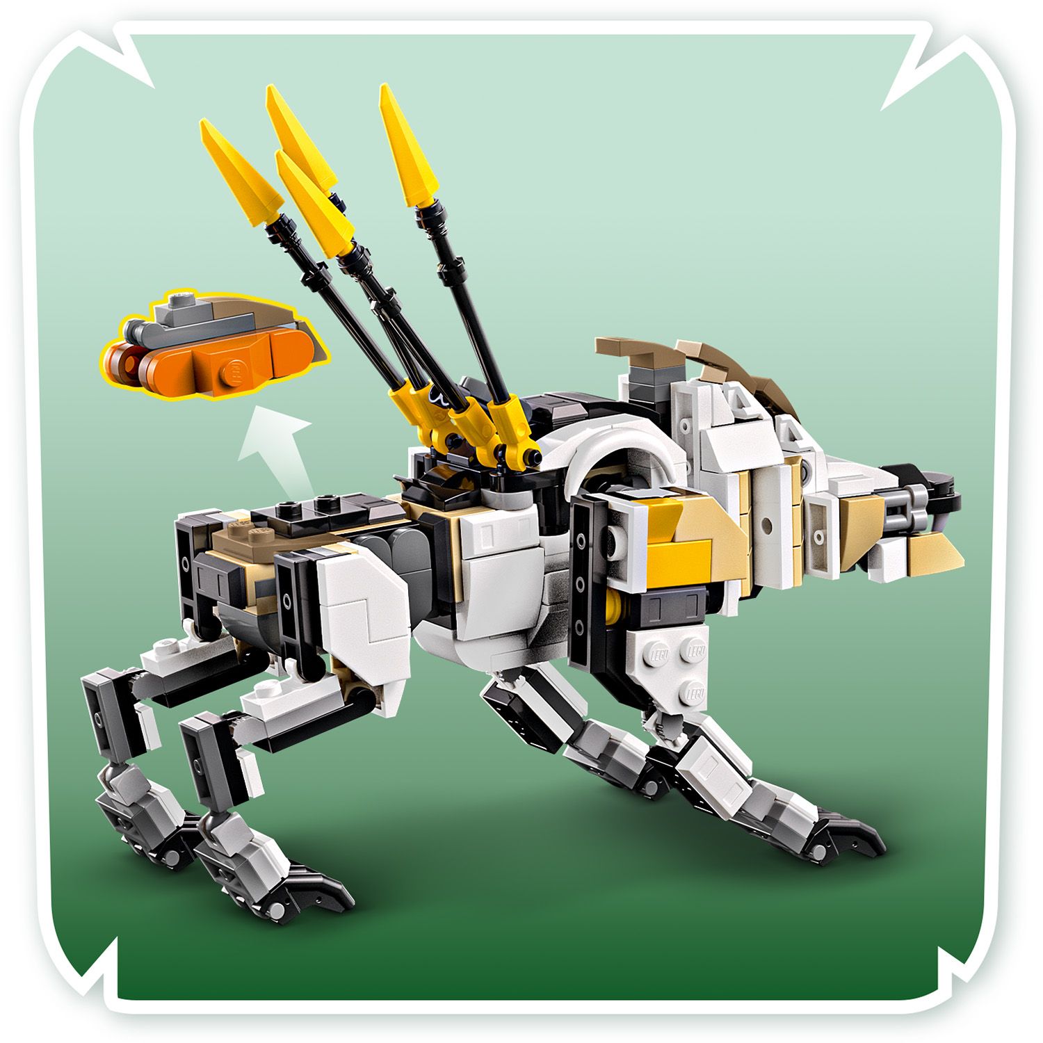 LEGO 77037 Horizon Adventures Aloy & Varl vs. Shell-Walker & Sawtooth ...