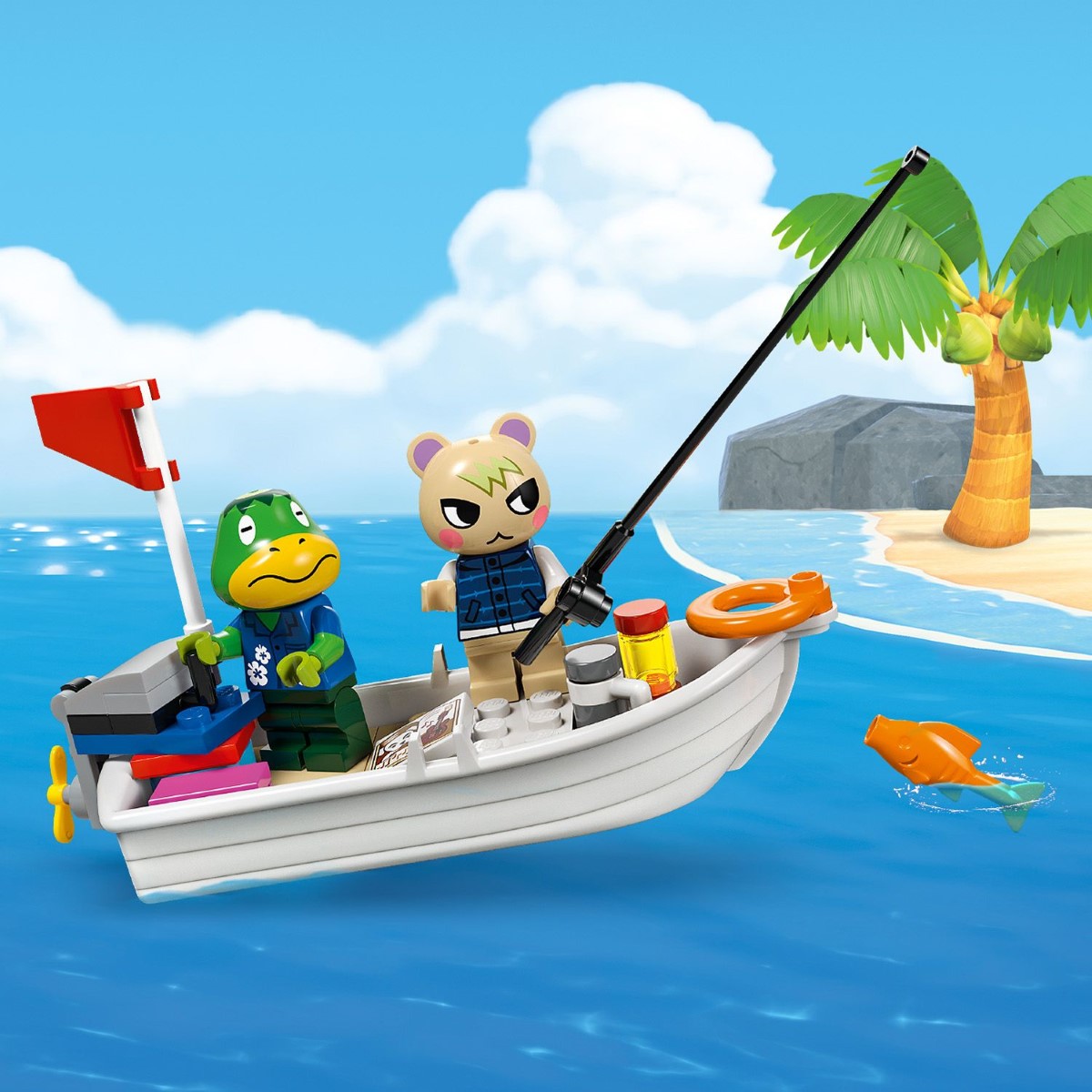 LEGO 77048 Animal Crossing Kapp’n’s Island Boat Tour Building Toy Set
