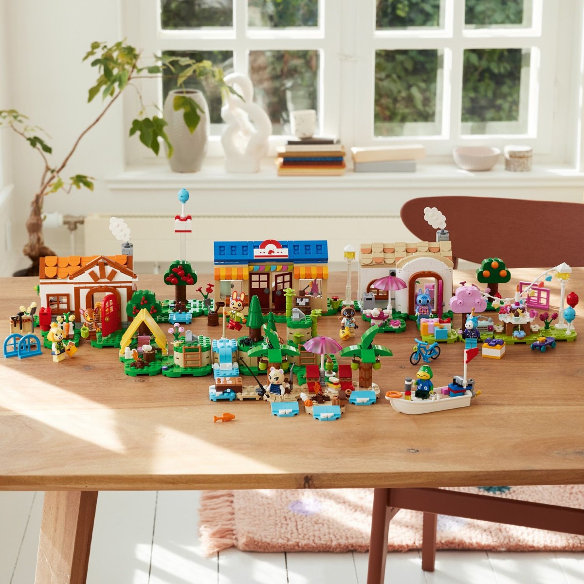 LEGO 77049 Animal Crossing Isabelle’s House Visit Building Toy Set