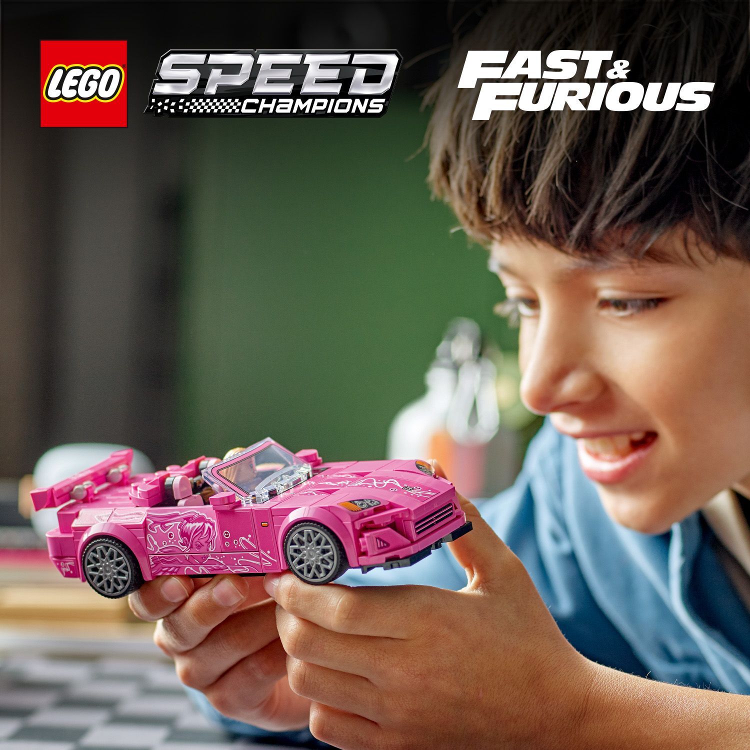 LEGO 77241 Speed Champions 2 Fast 2 Furious Honda S2000 Building Toy ...