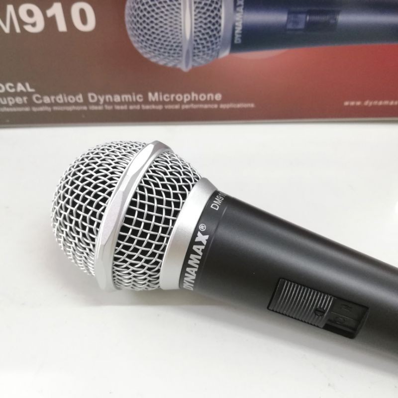 Dynamax Microphone DM-910 Professional Karaoke Wired Mic