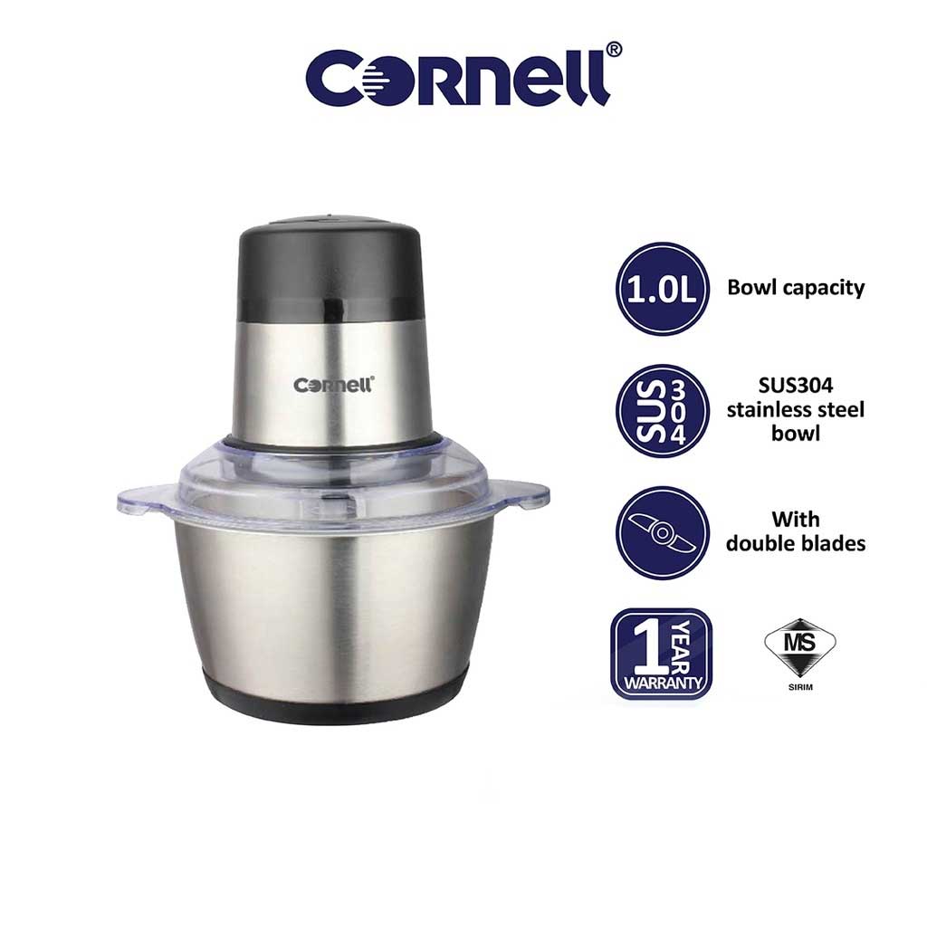 CORNELL 300W Mini Chopper (Stainless Steel) CMC-E301SS