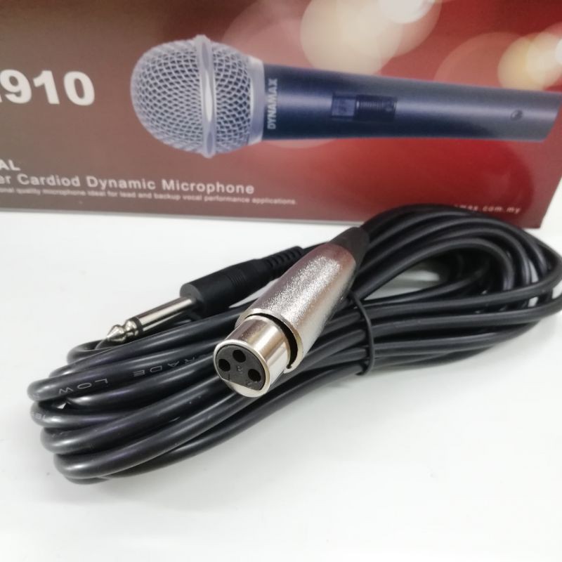 Dynamax Microphone DM-910 Professional Karaoke Wired Mic