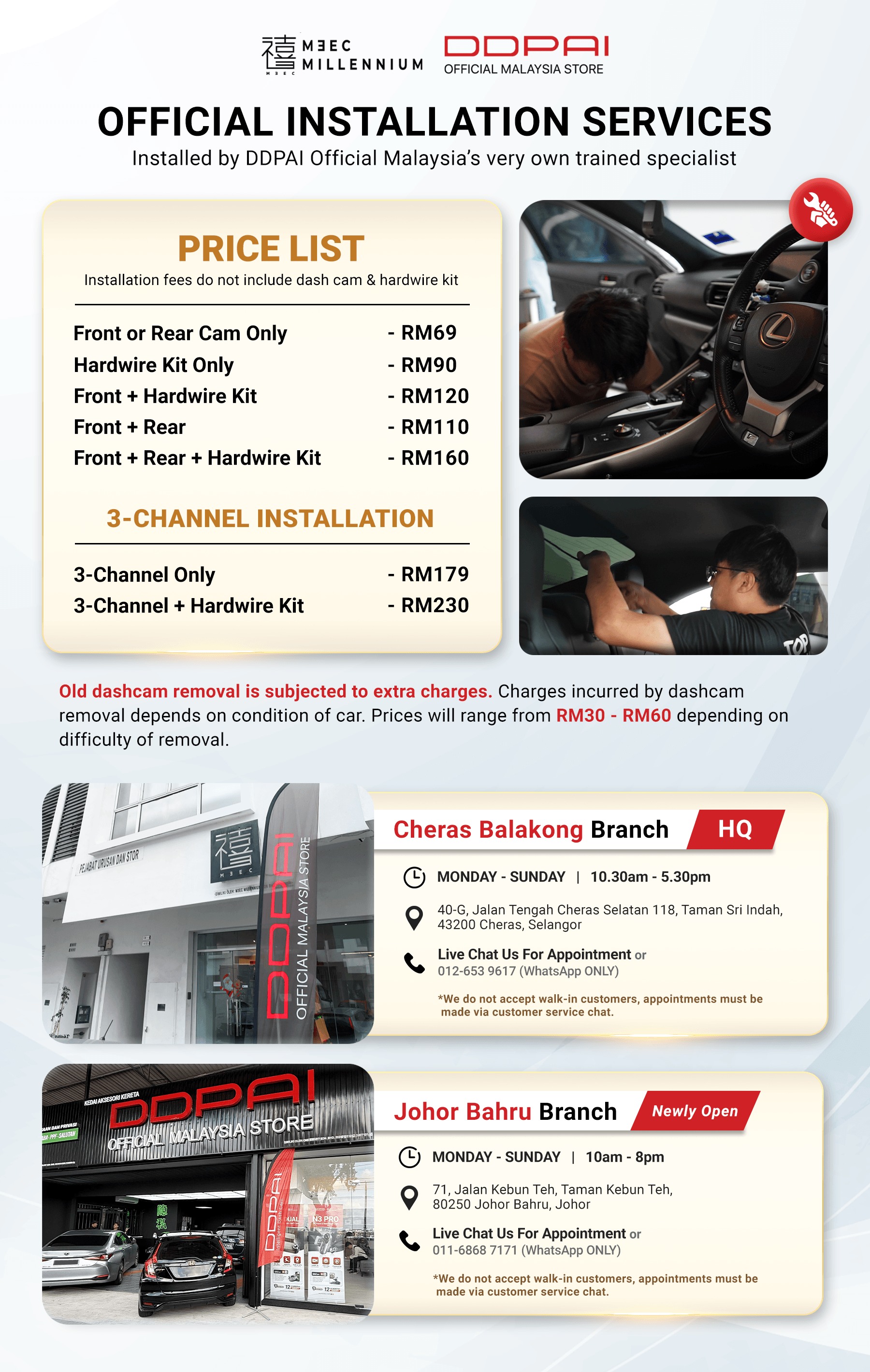 [GPS VERSION] DDPAI Z50 Pro 4K GPS Front & Rear Super Capacitor Dash ...