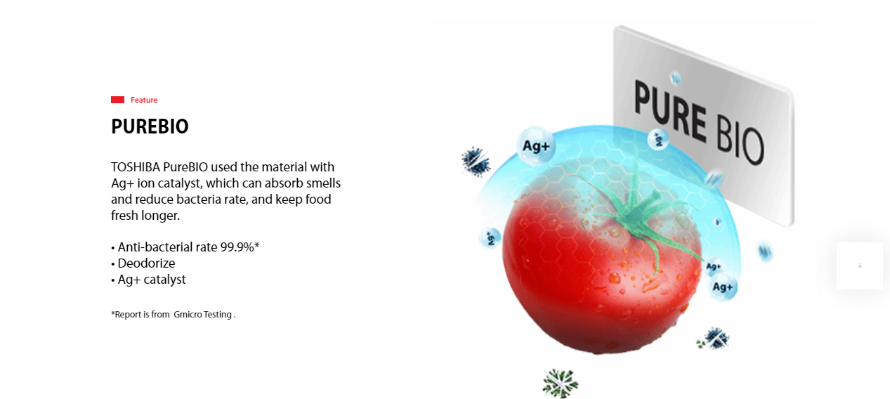 Toshiba 220L 2 Door Inverter Refrigerator GR-RT230WE-PMY(SS) (Silver ...