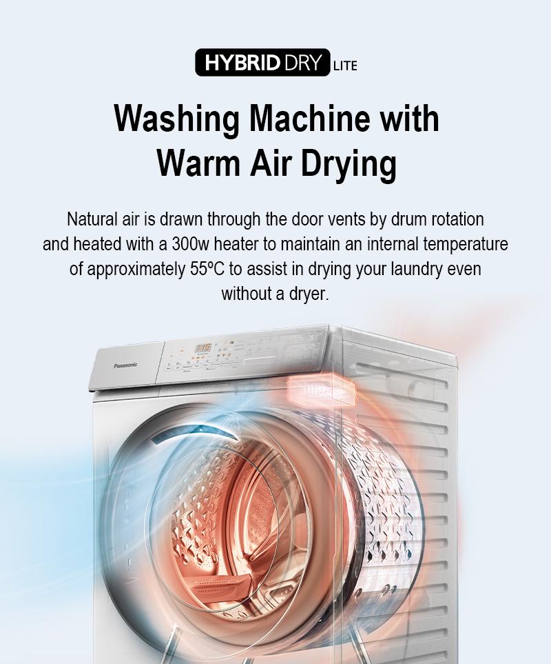 Panasonic 10.0KG Care+ Edition Inverter Front Load Fully Washer NA ...