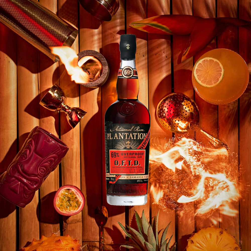 Plantation OFTD Overproof Rum ABV 69% 700ml — The Liquor Shop Singapore