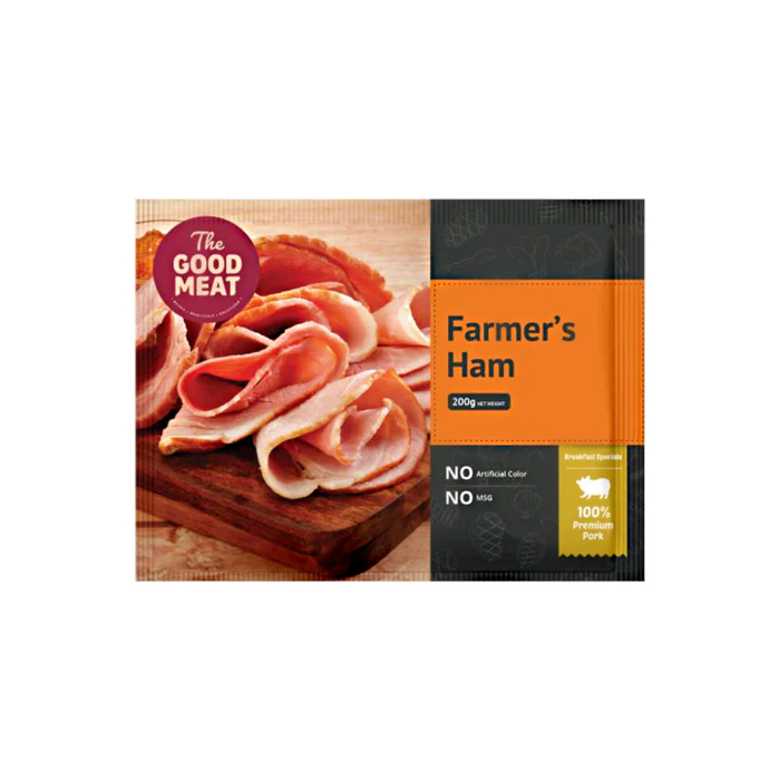 Farmer's Ham (200g) by The Good Meat - BuiltaMart