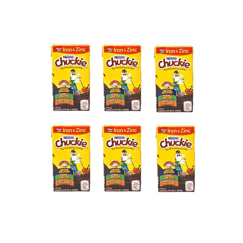 Nestle Chuckie Chocolate Milk (6 x 110g) - BuiltaMart