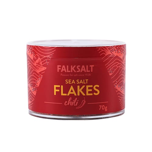 Falksalt Chili Sea Salt Flakes (70g) - BuiltaMart