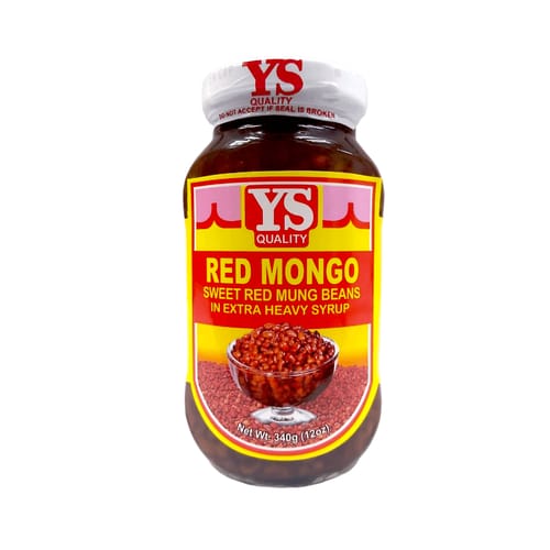 YS Quality Red Mongo Sweet Red Mung Beans in Extra Heavy Syrup (340g ...