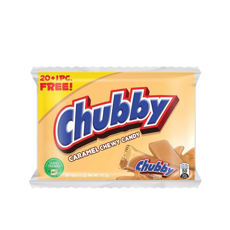 Chubby Caramel Chewy Candy (110g) - BuiltaMart