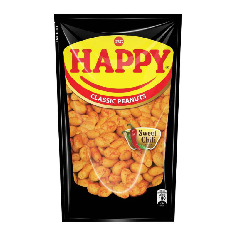Happy Sweet Chili Peanuts (100g) - BuiltaMart