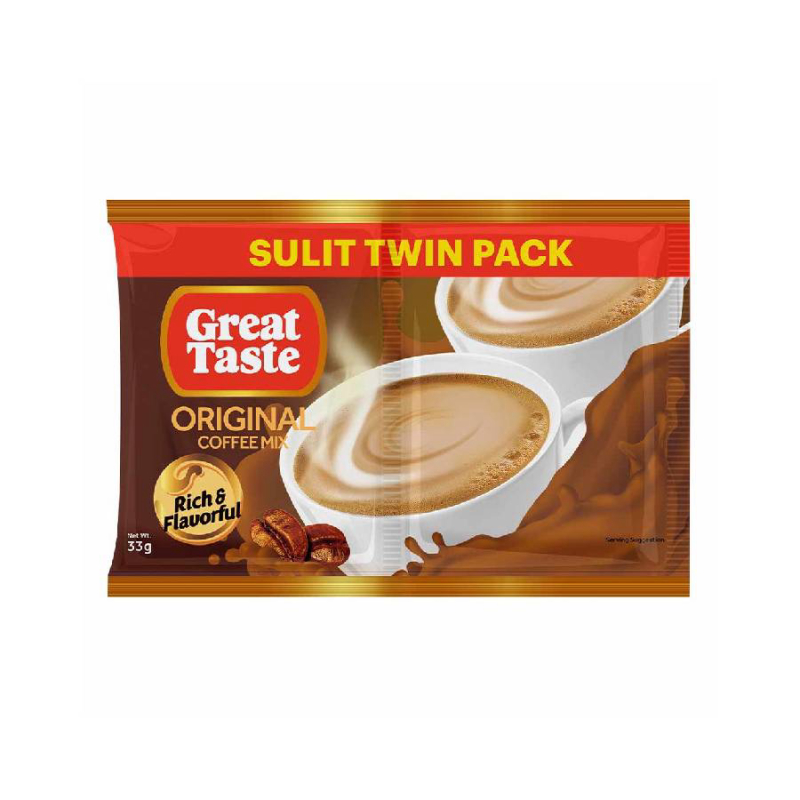 Great Taste Original Coffee Mix Twin Pack (10 x 33g) - BuiltaMart