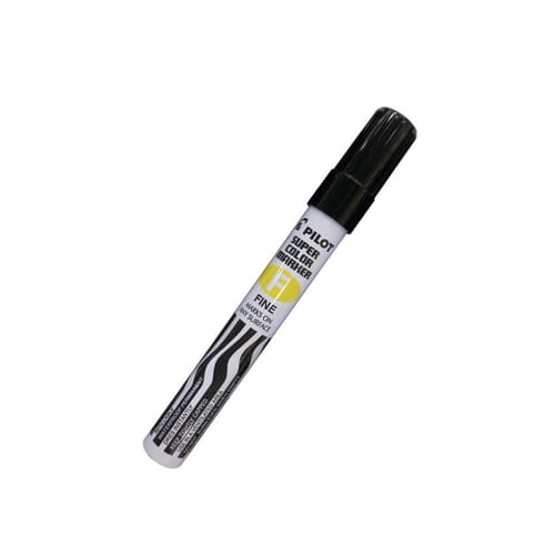 Pilot Black Permanent Marking Pen (1pc) - BuiltaMart