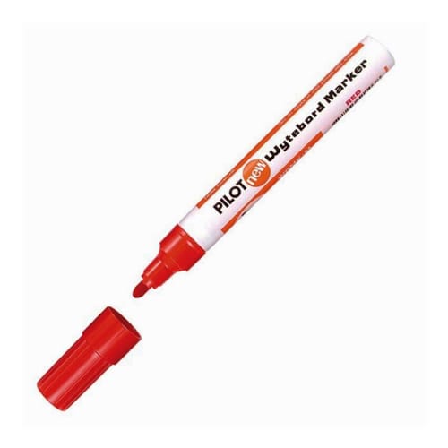Pilot Red White Board Marker (1pc) - BuiltaMart