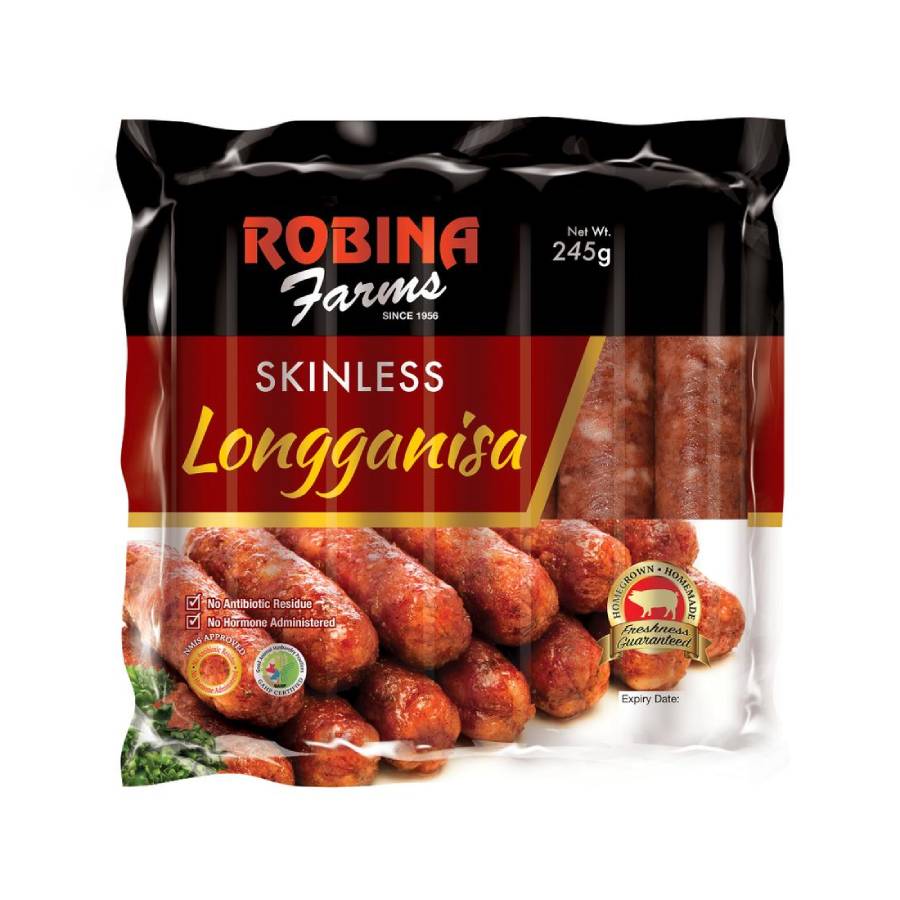 Primera Skinless Longganisa (245g) by Robina Farms - BuiltaMart