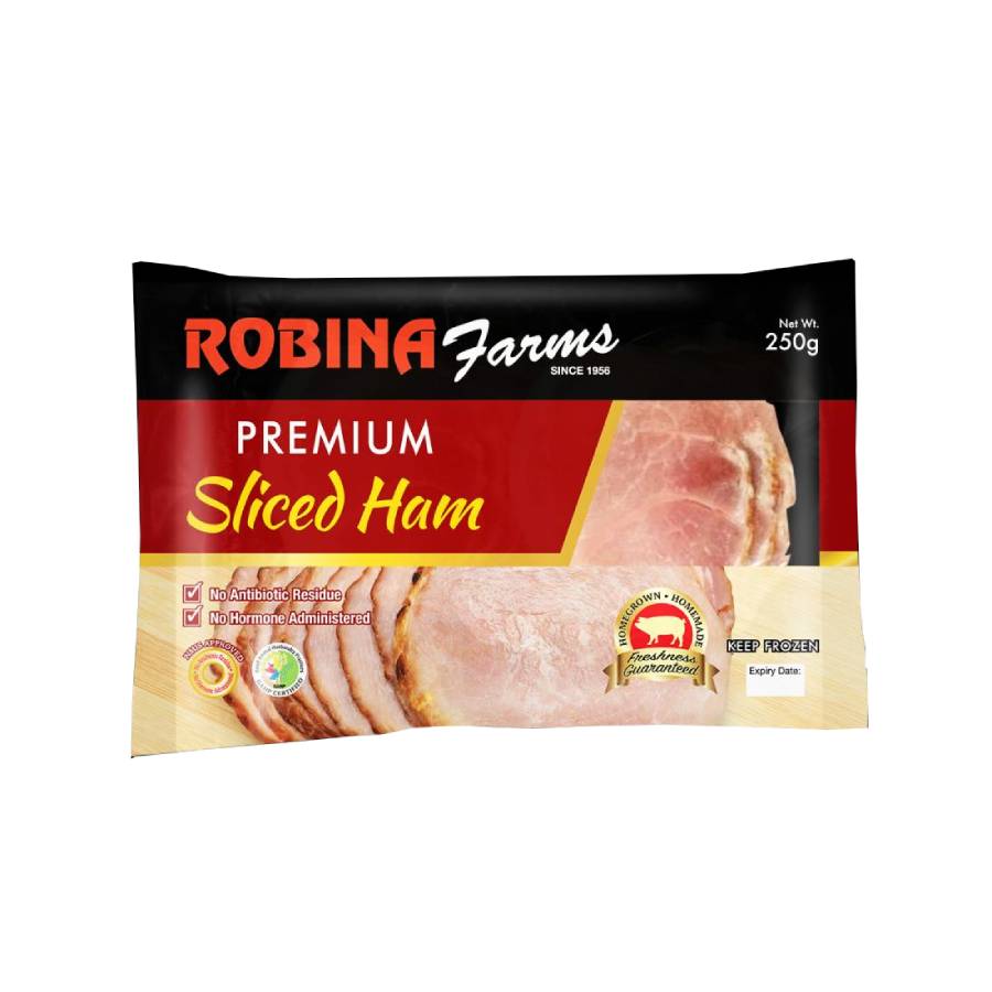 Premium Sliced Ham (250g) by Robina Farms - BuiltaMart