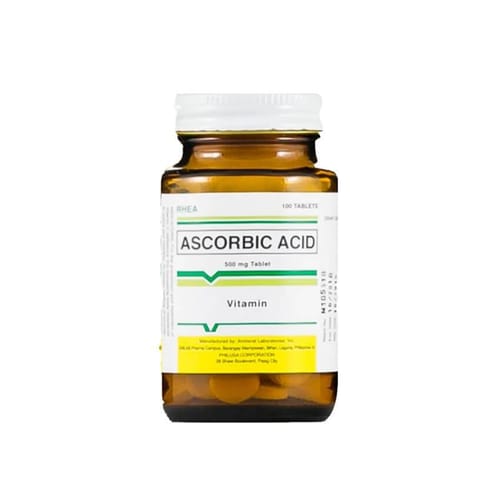 Rhea Ascorbic Acid Vitamin C (100 x 500mg) - BuiltaMart