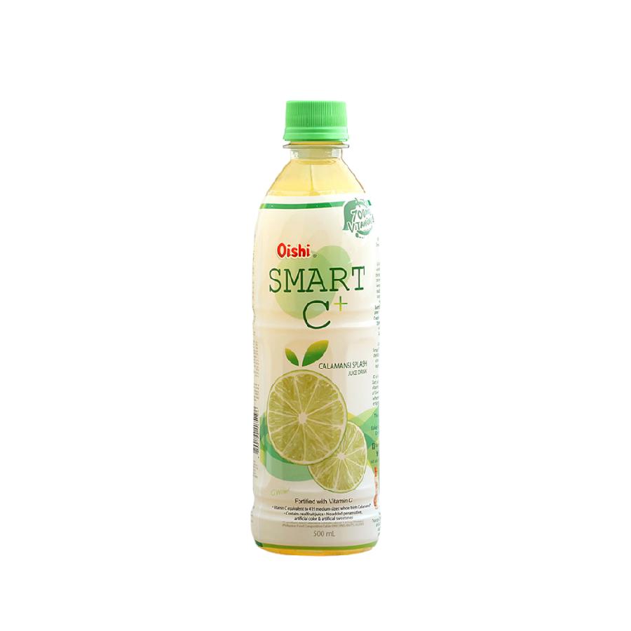 Oishi Smart C+ Calamansi Splash Juice (500mL) - BuiltaMart