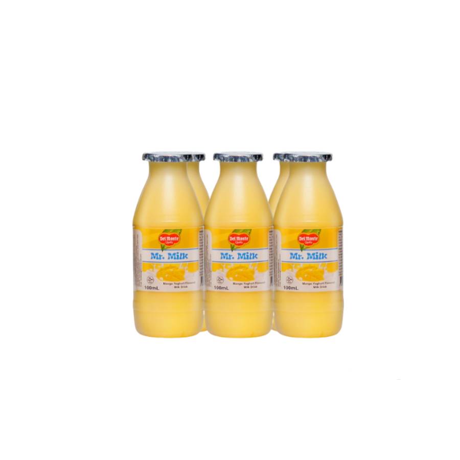 Chilled Mr. Milk Mango Yoghurt Flavored Milk Drink (6 x 100mL) - BuiltaMart