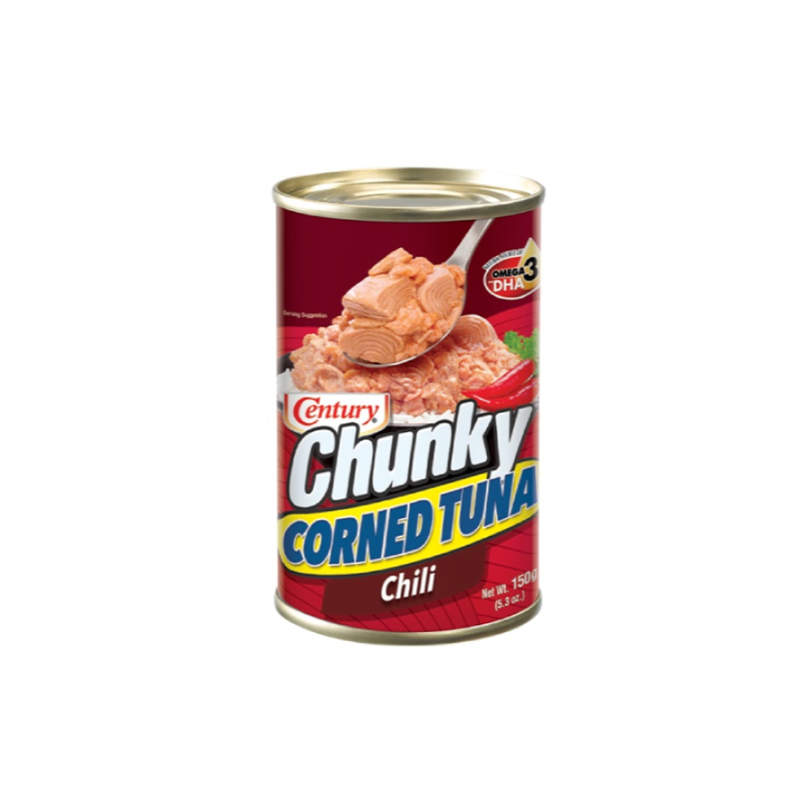 Century Chunky Chili Corned Tuna (150g) - BuiltaMart