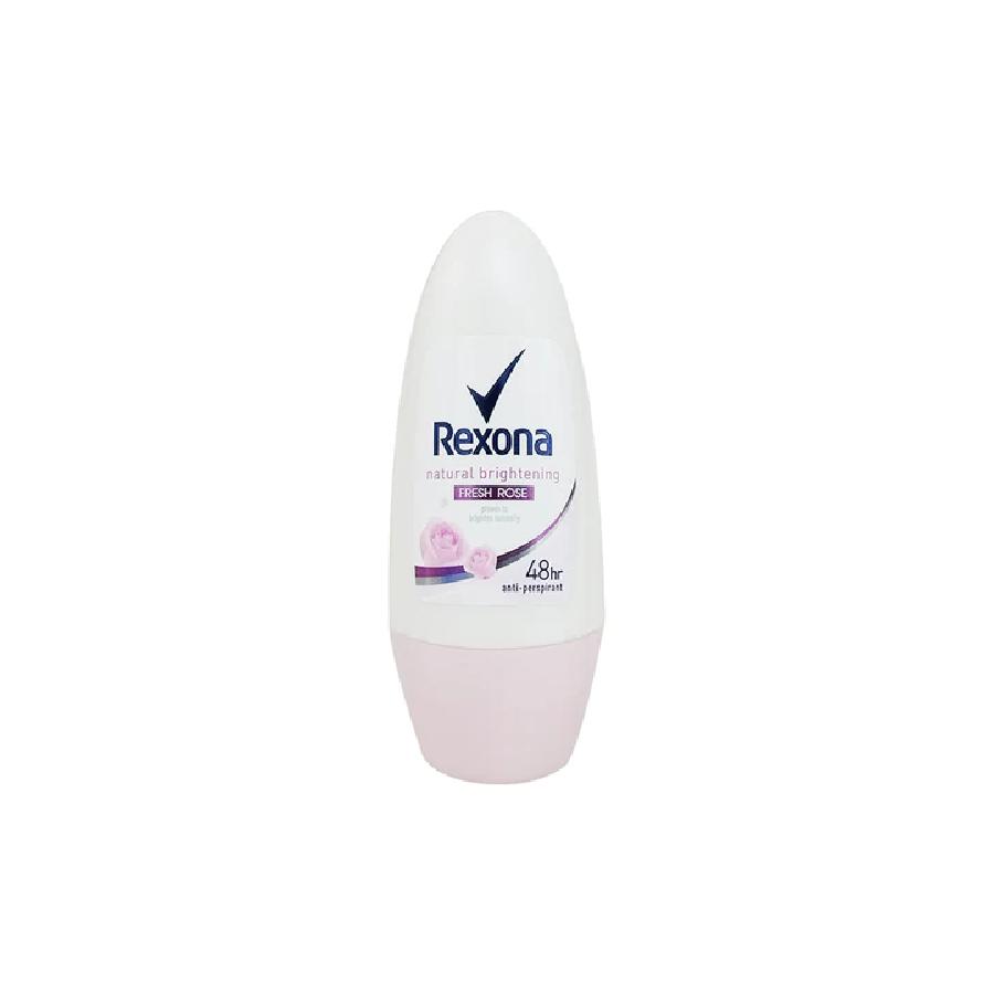 Rexona Natural Brightening Fresh Rose Deodorant Roll-On (50mL) - BuiltaMart