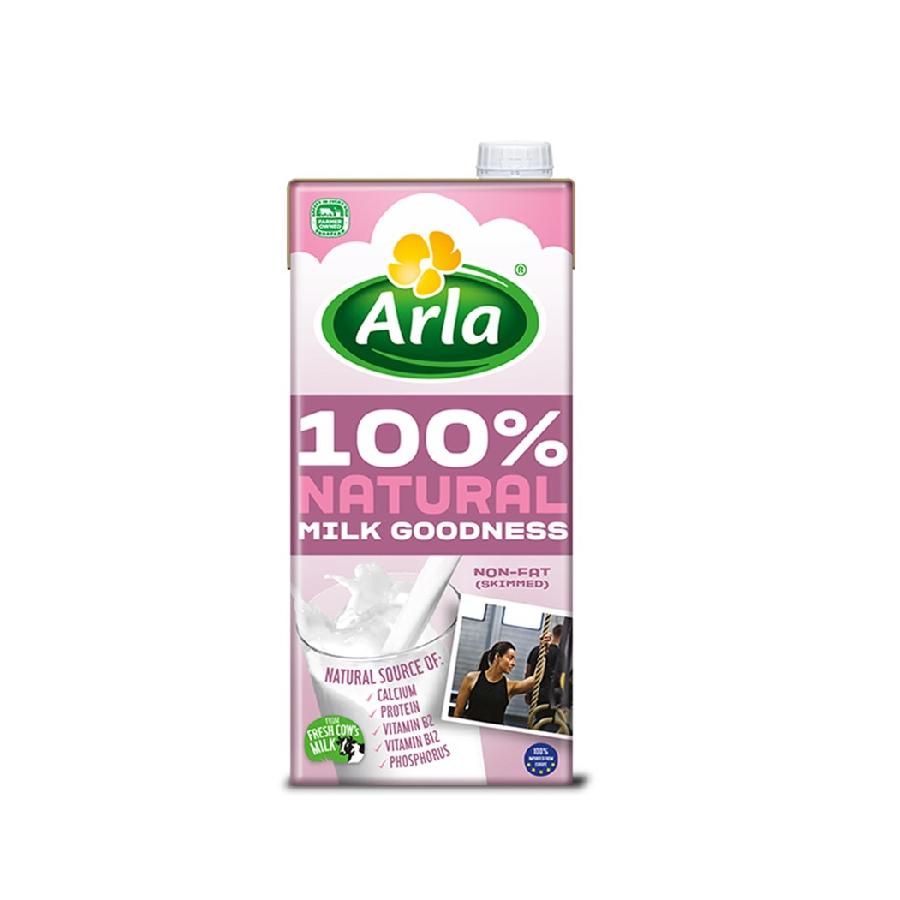 Arla Milk Goodness Skimmed Milk (1L) - BuiltaMart