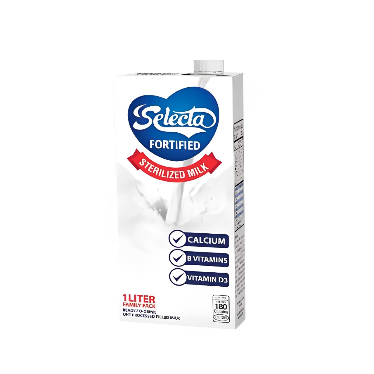 Selecta Sterilized Milk (1L) - BuiltaMart