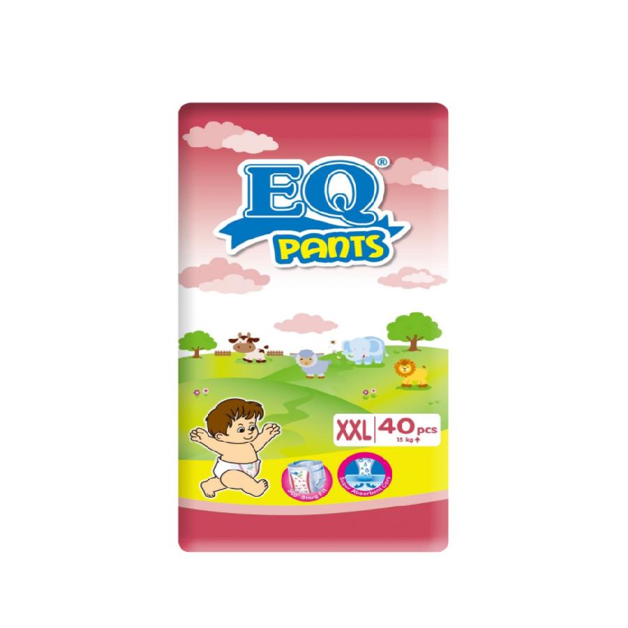 EQ Pants [XXL] Baby Diapers (40pcs) - BuiltaMart