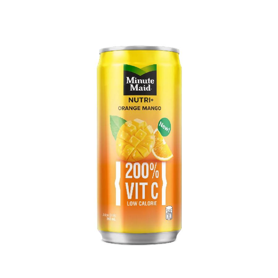 Minute Maid Nutri+ Orange Mango Juice (240mL) - BuiltaMart