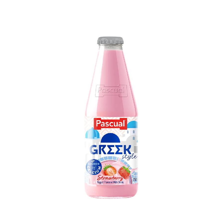 Pascual Greek Style Strawberry Yogurt Drink (250mL) - BuiltaMart