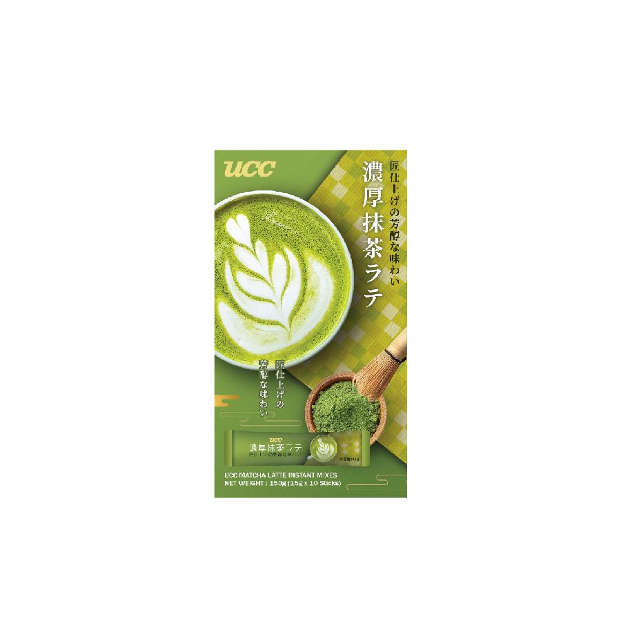 UCC Matcha Latte Instant Mixes (10 x 15g) - BuiltaMart