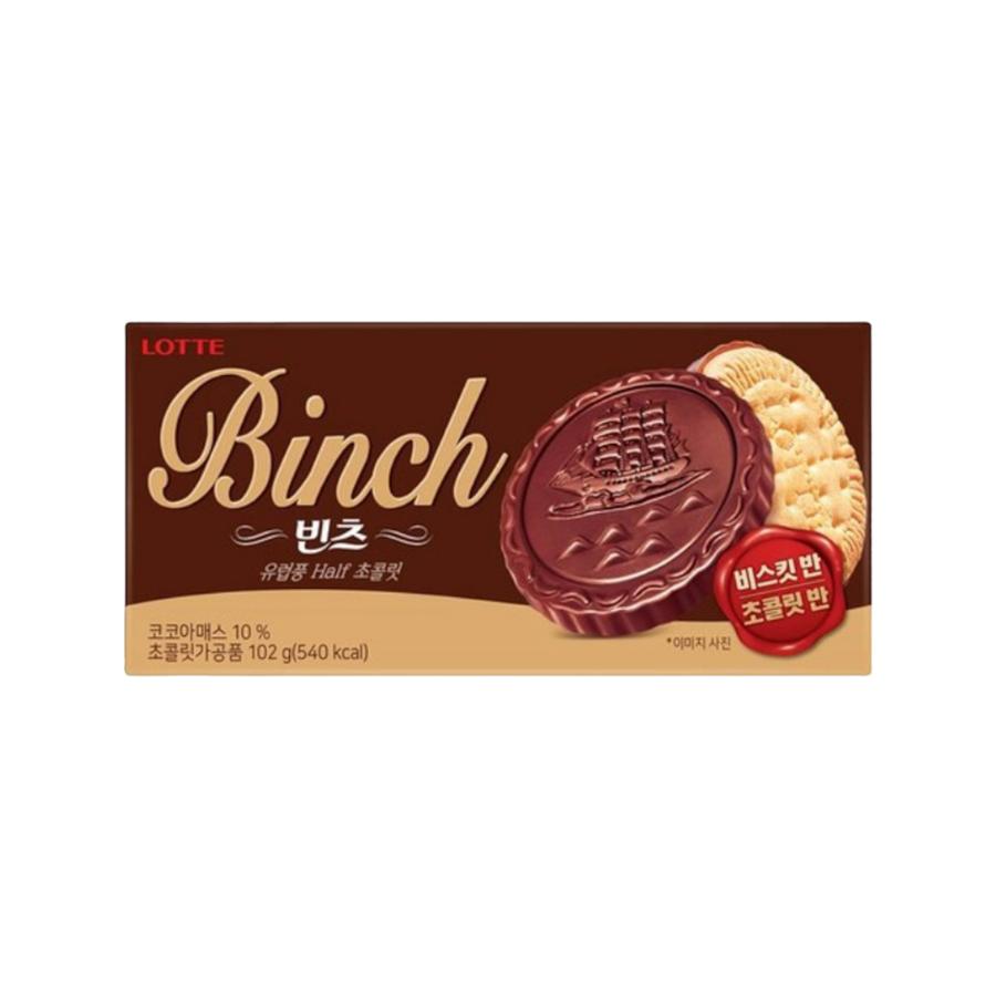 Lotte Binch Chocolate Biscuit (102g) - BuiltaMart
