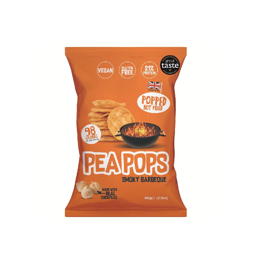 Pea Pops Smoky Barbeque (80g) - BuiltaMart