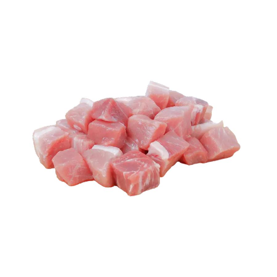 Frozen Pork Menudo Cut (450g) by Mrs. Garcia - BuiltaMart