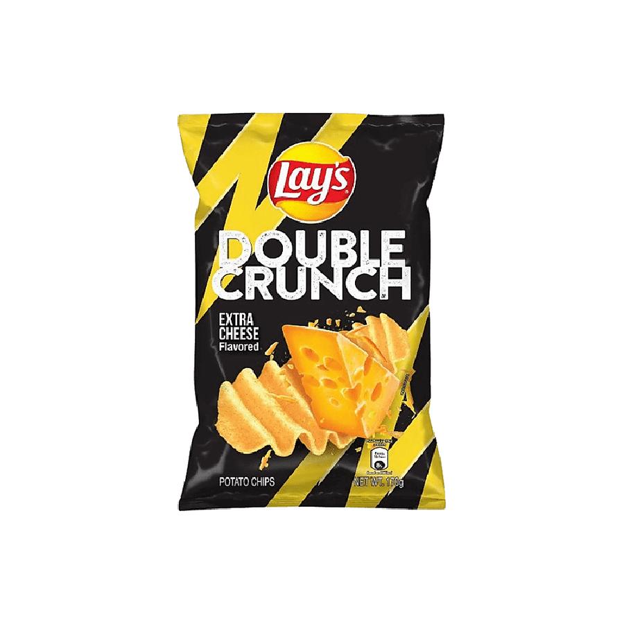 Lay's Double Crunch Extra Cheese Potato Chips (170g) - BuiltaMart